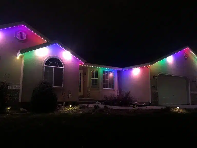 RGB Down Lighting - Trimlight Permanent Christmas Lights - for Homes ...